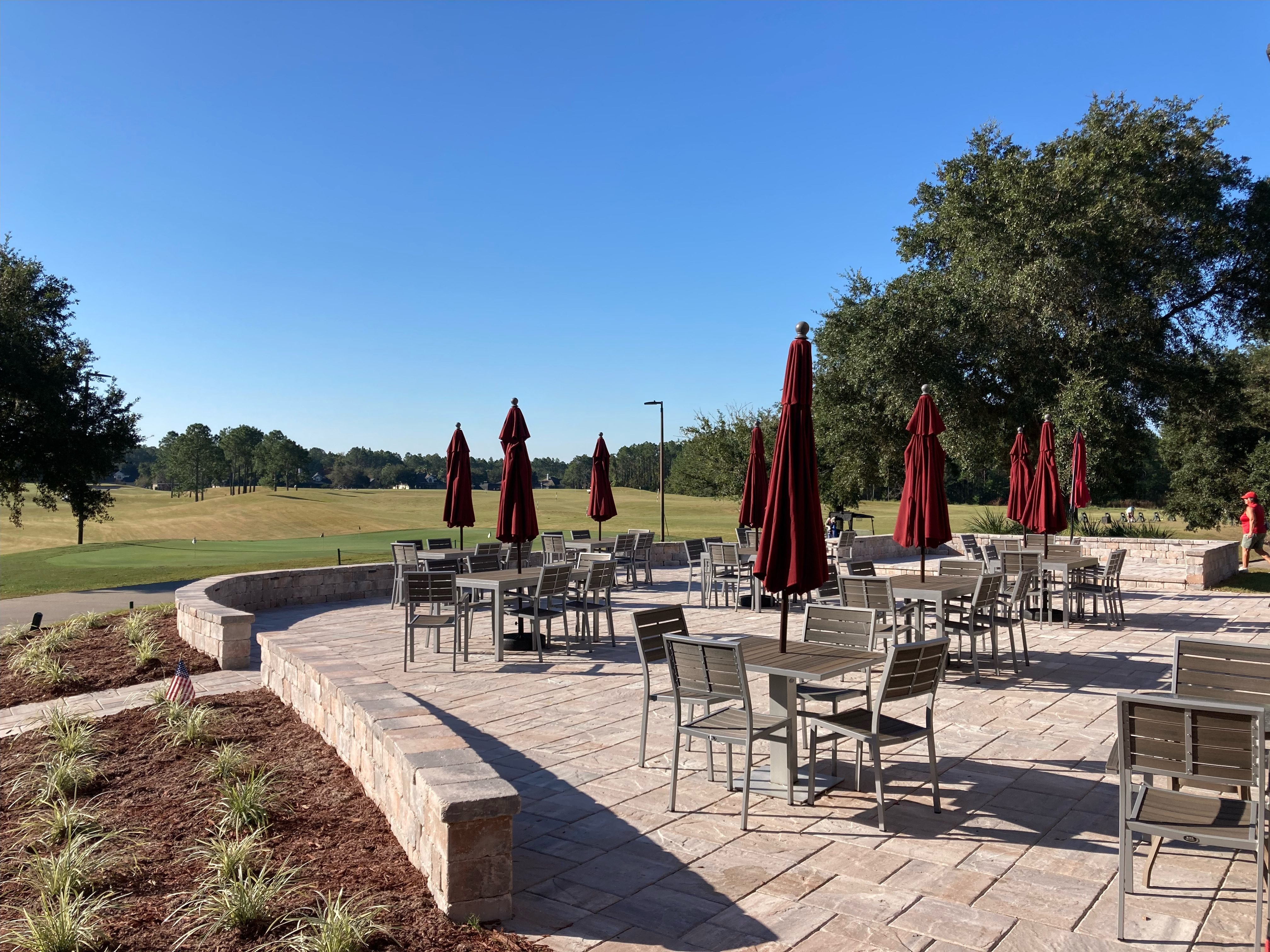 The Patio - The Golf Club at South Hampton